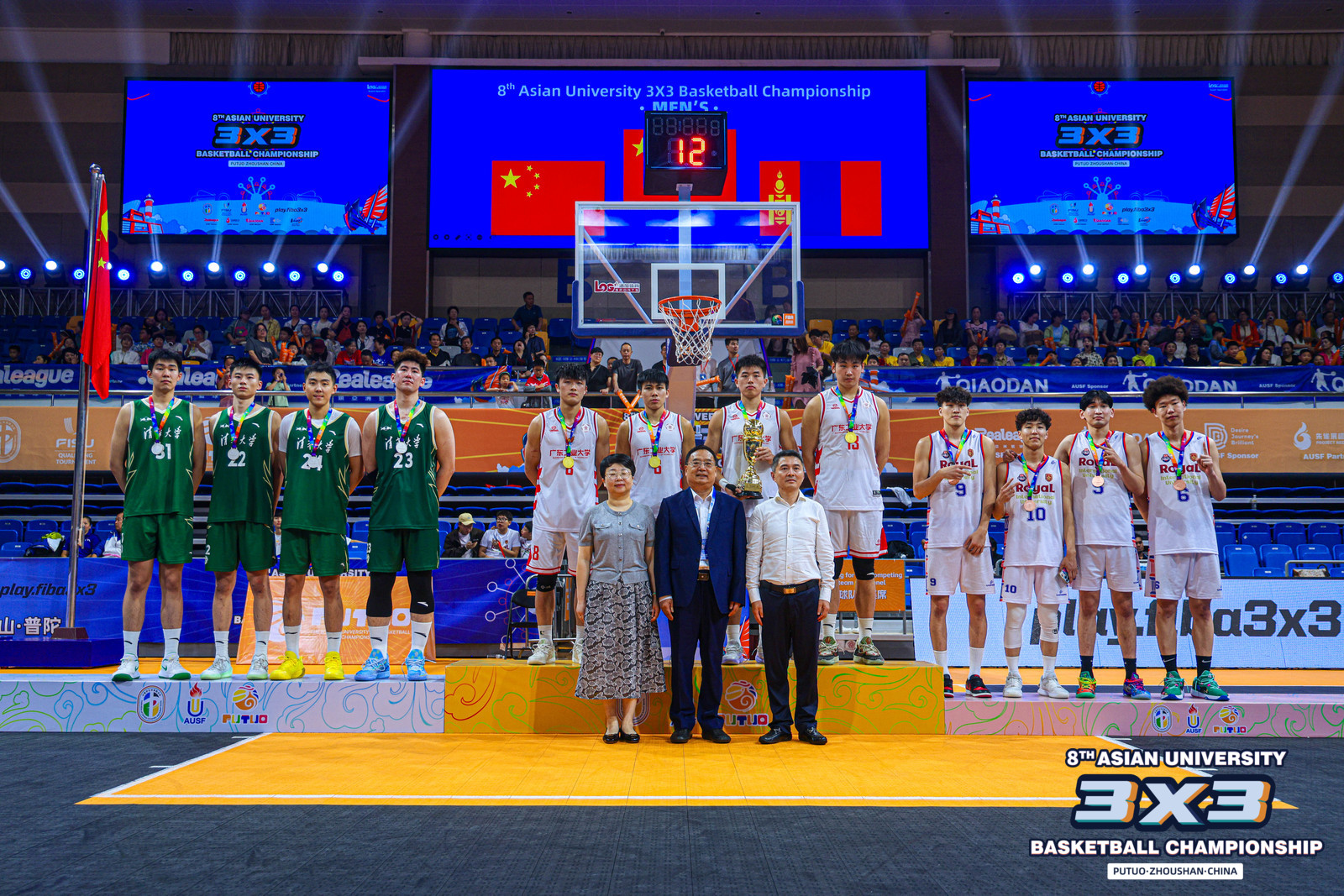 China Secures Double Titles as 8th Asian University 3x3 Basketball ...