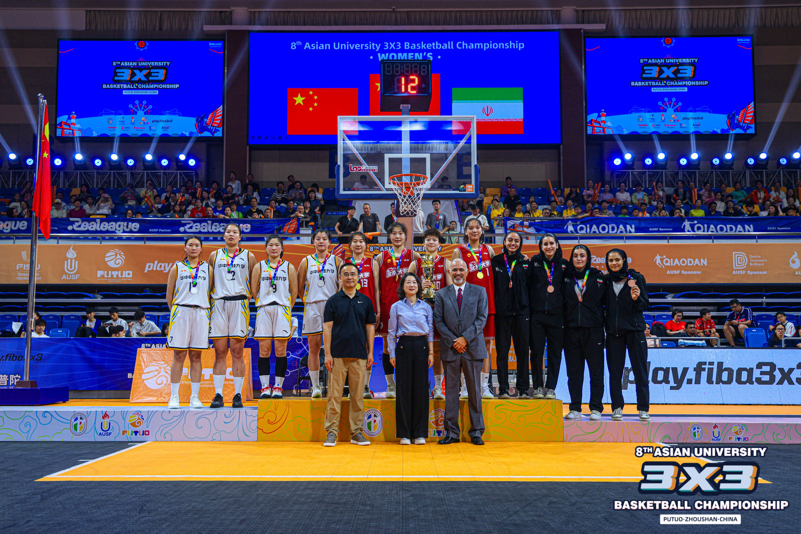 China Secures Double Titles as 8th Asian University 3x3 Basketball ...